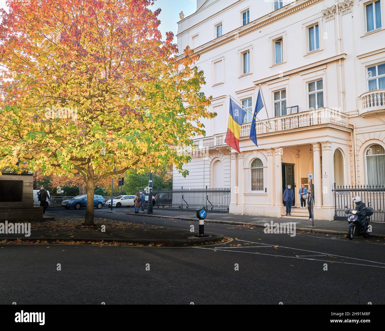 Romania embassy uk hi-res stock photography and images - Alamy