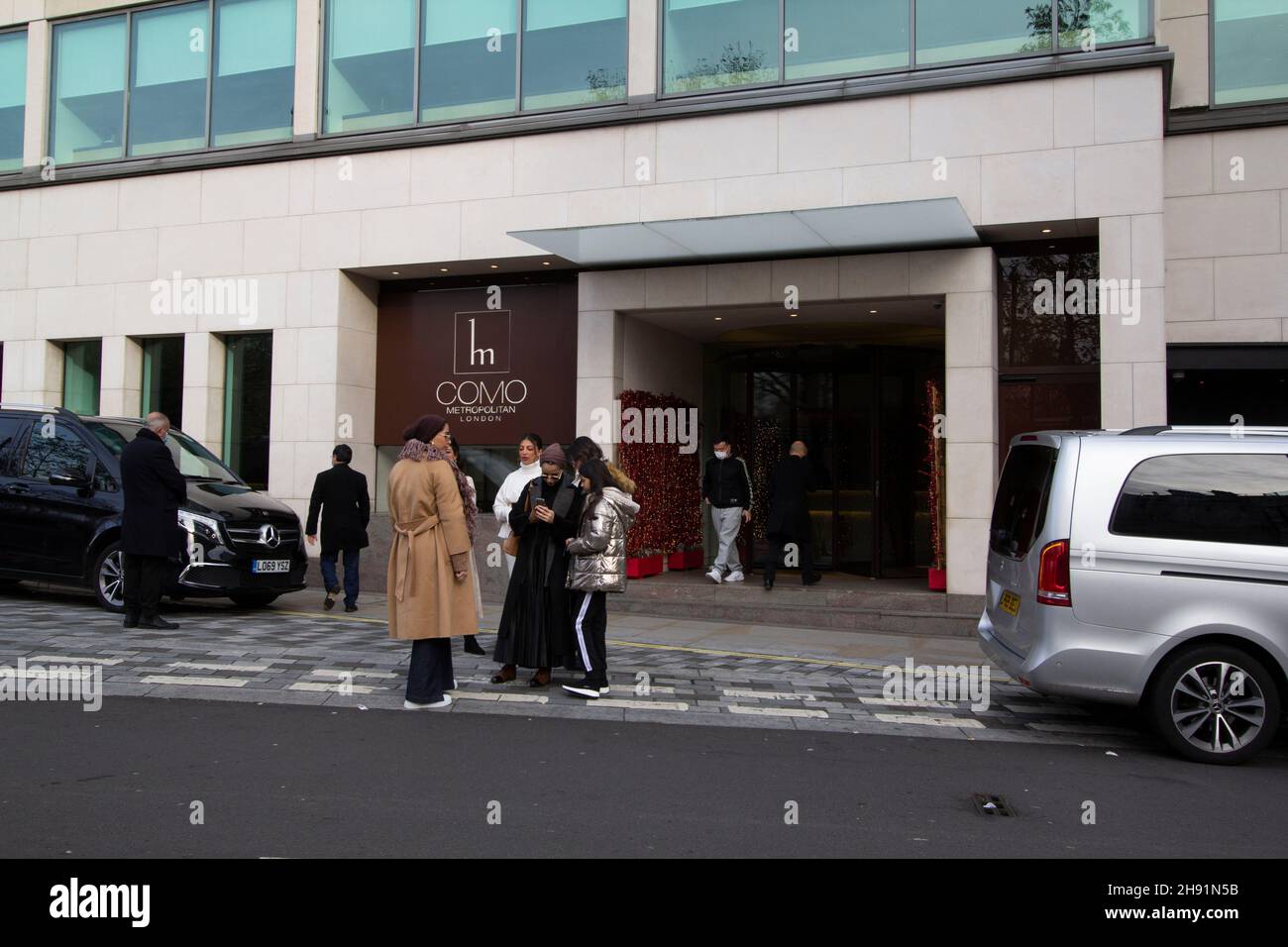 COMO Metropolitan London luxury hotel Stock Photo - Alamy