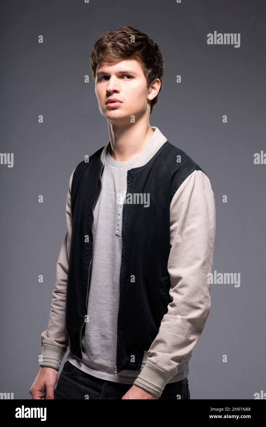 ANSEL ELGORT in BABY DRIVER (2017), directed by EDGAR WRIGHT. Credit ...
