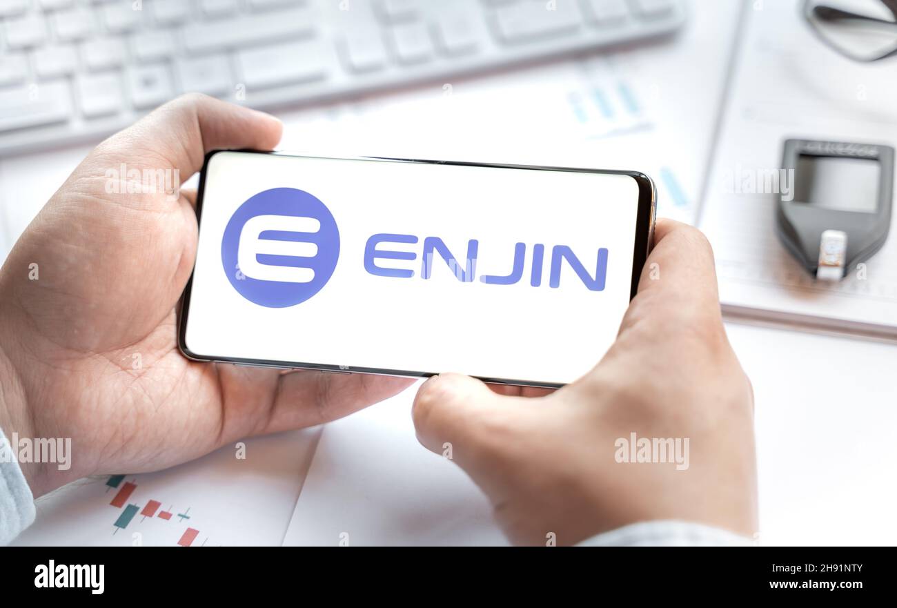 Enjin coin hi-res stock photography and images - Alamy
