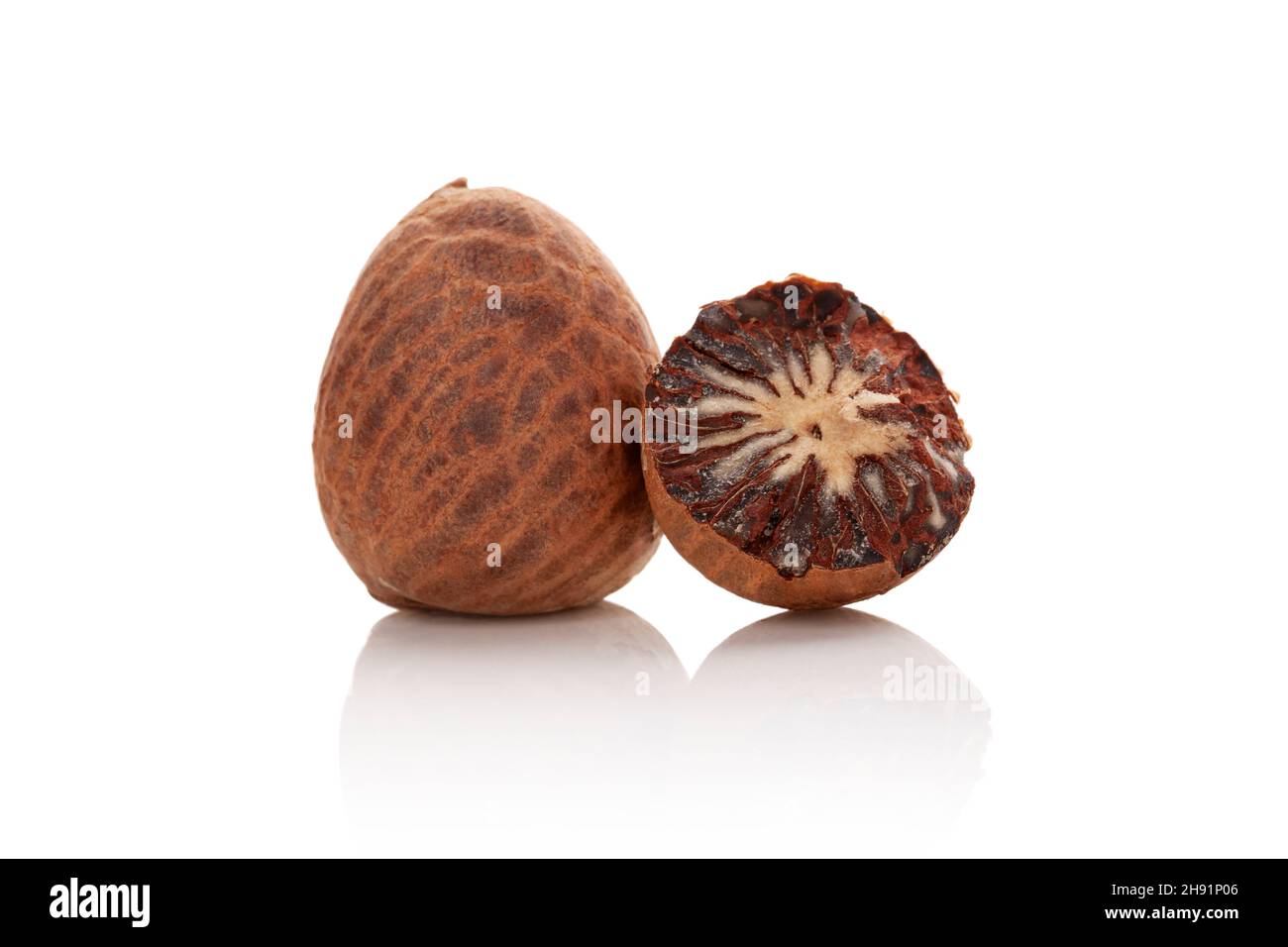 Betel nuts or areca isolated on white background. Natural stimulant ...