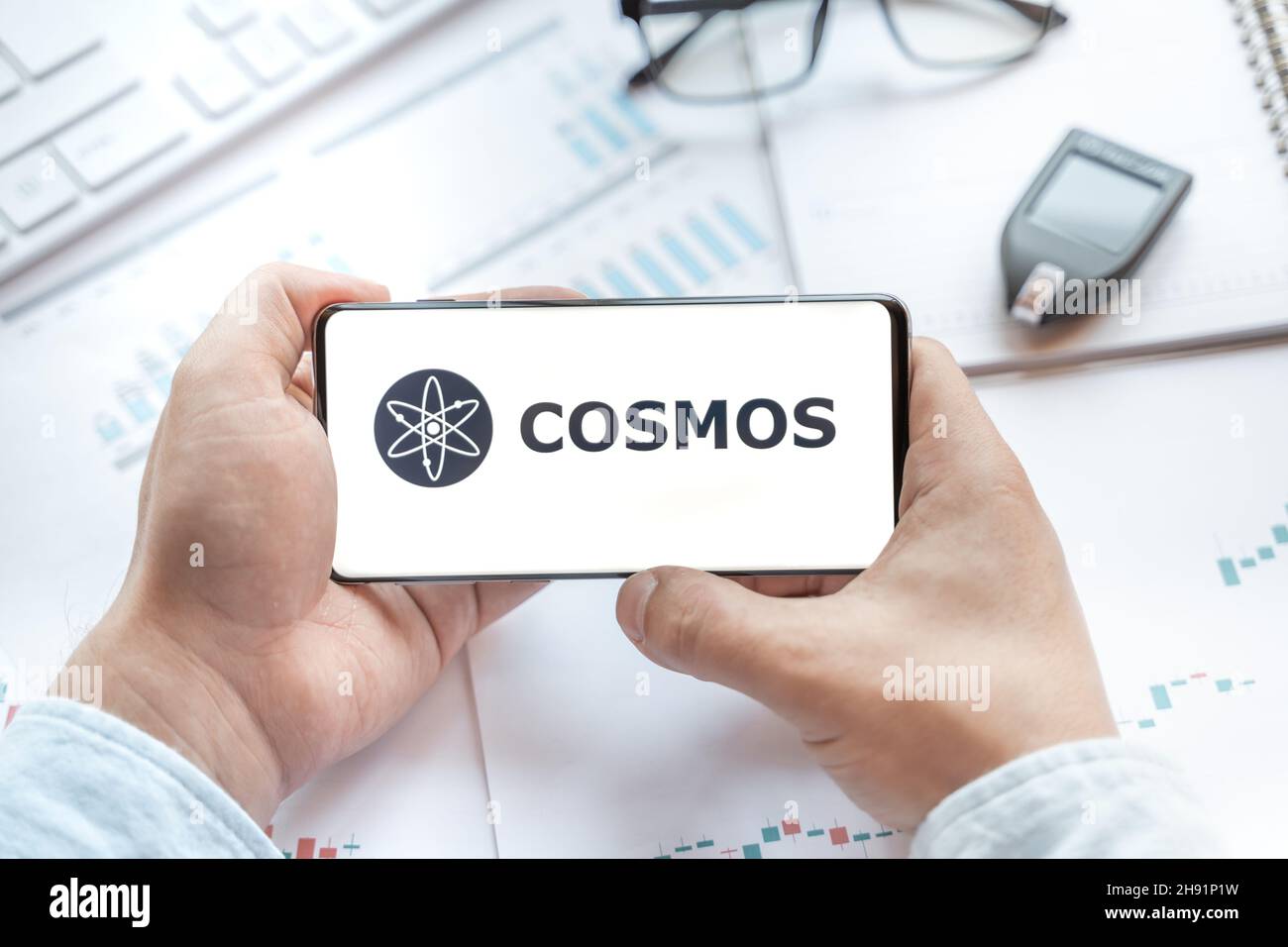 Logo cosmos hi-res stock photography and images - Alamy