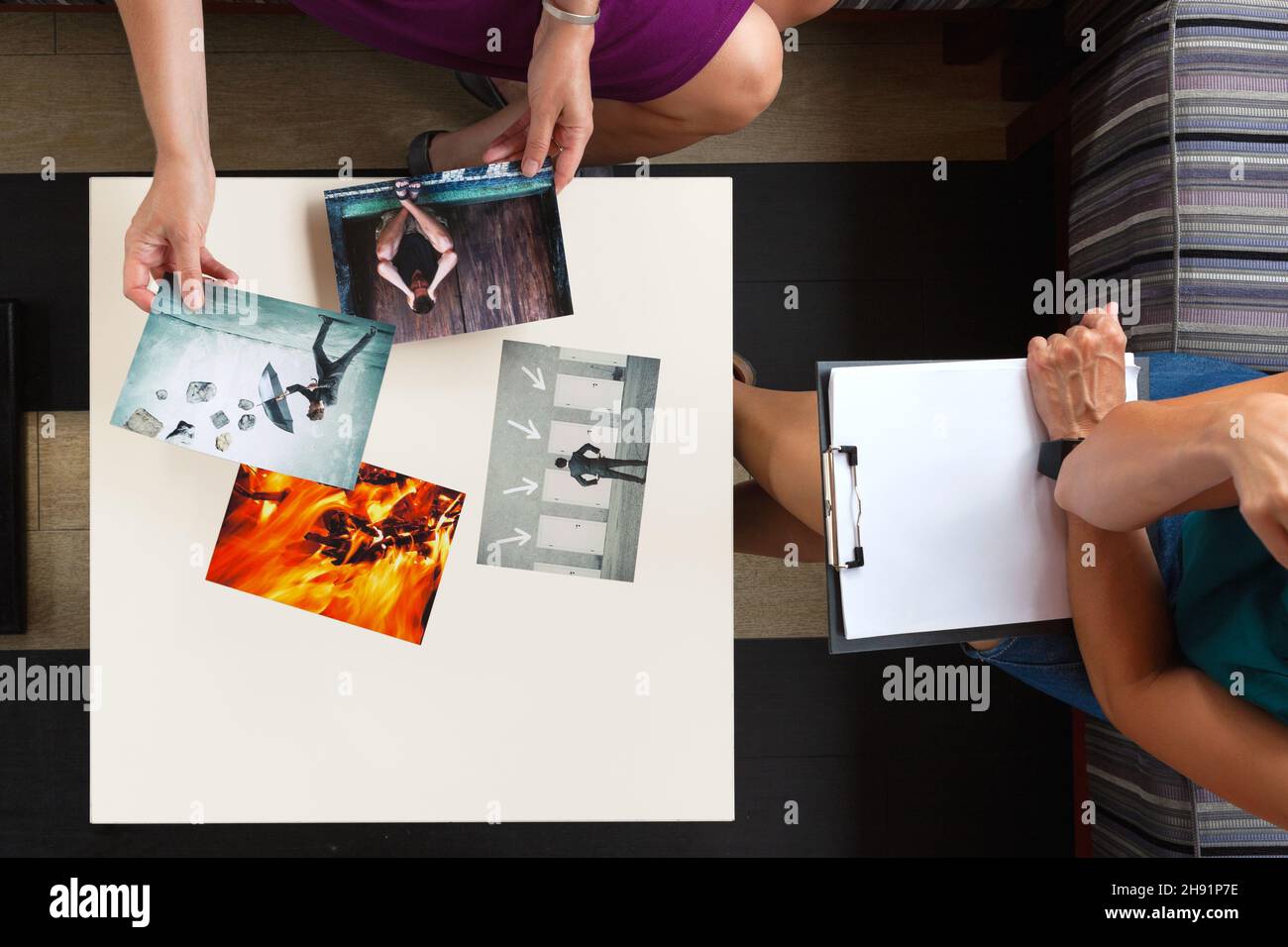 Leadership, executive coaching. Businesswoman in coaching session ...