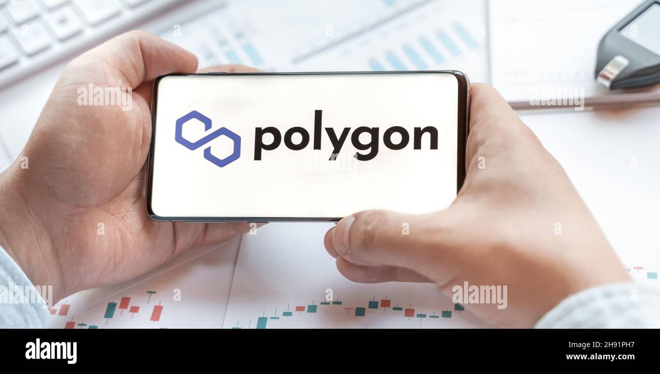 Polygon logo hi-res stock photography and images - Alamy