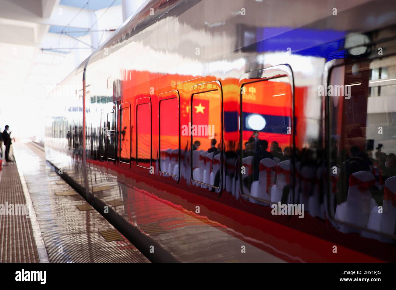 China laos high speed train hi-res stock photography and images - Alamy
