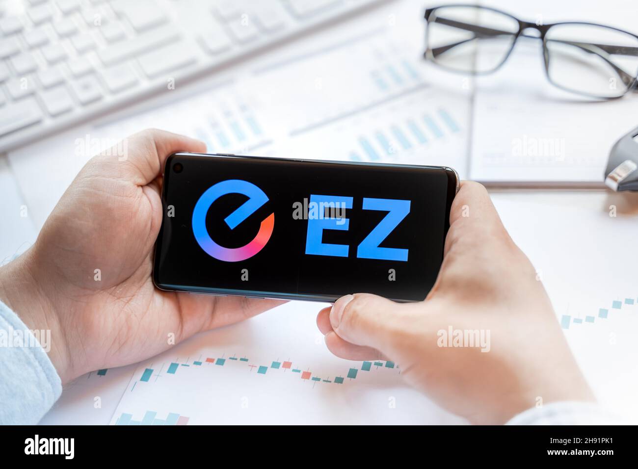Ez logo hi-res stock photography and images - Alamy