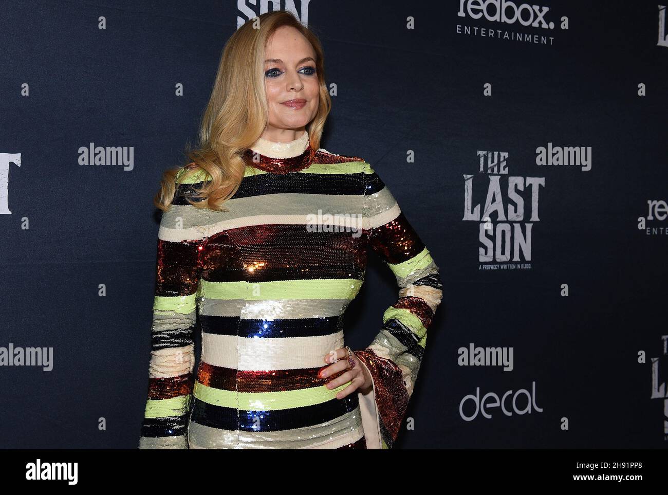 NEW YORK, NEW YORK - DECEMBER 02: Heather Graham attends the New York ...