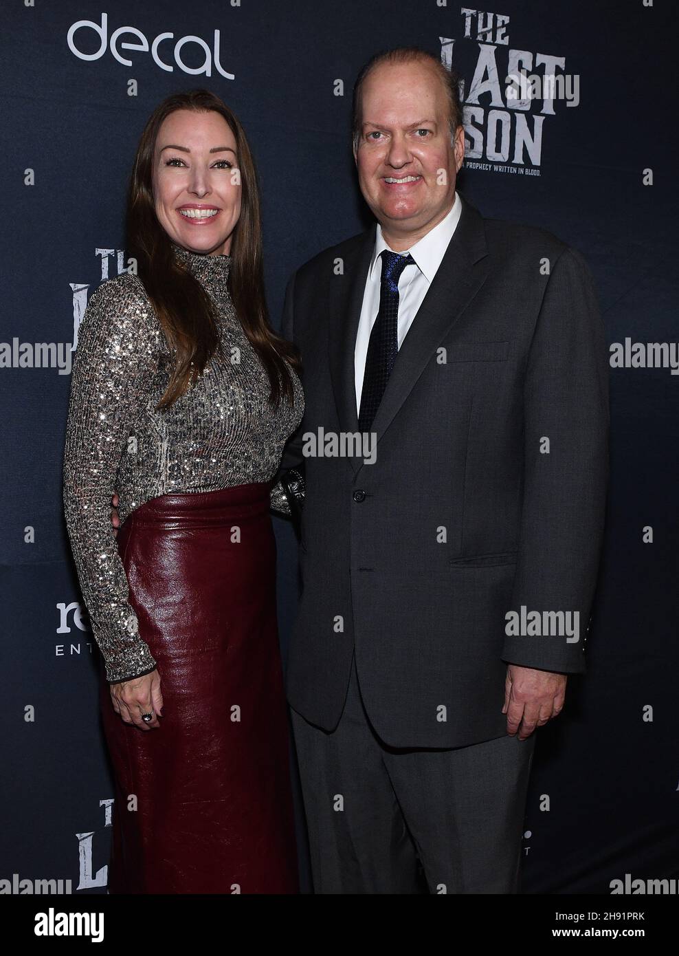 NEW YORK, NEW YORK - DECEMBER 02: Cary Anderson, Kelly Haeseker attends ...