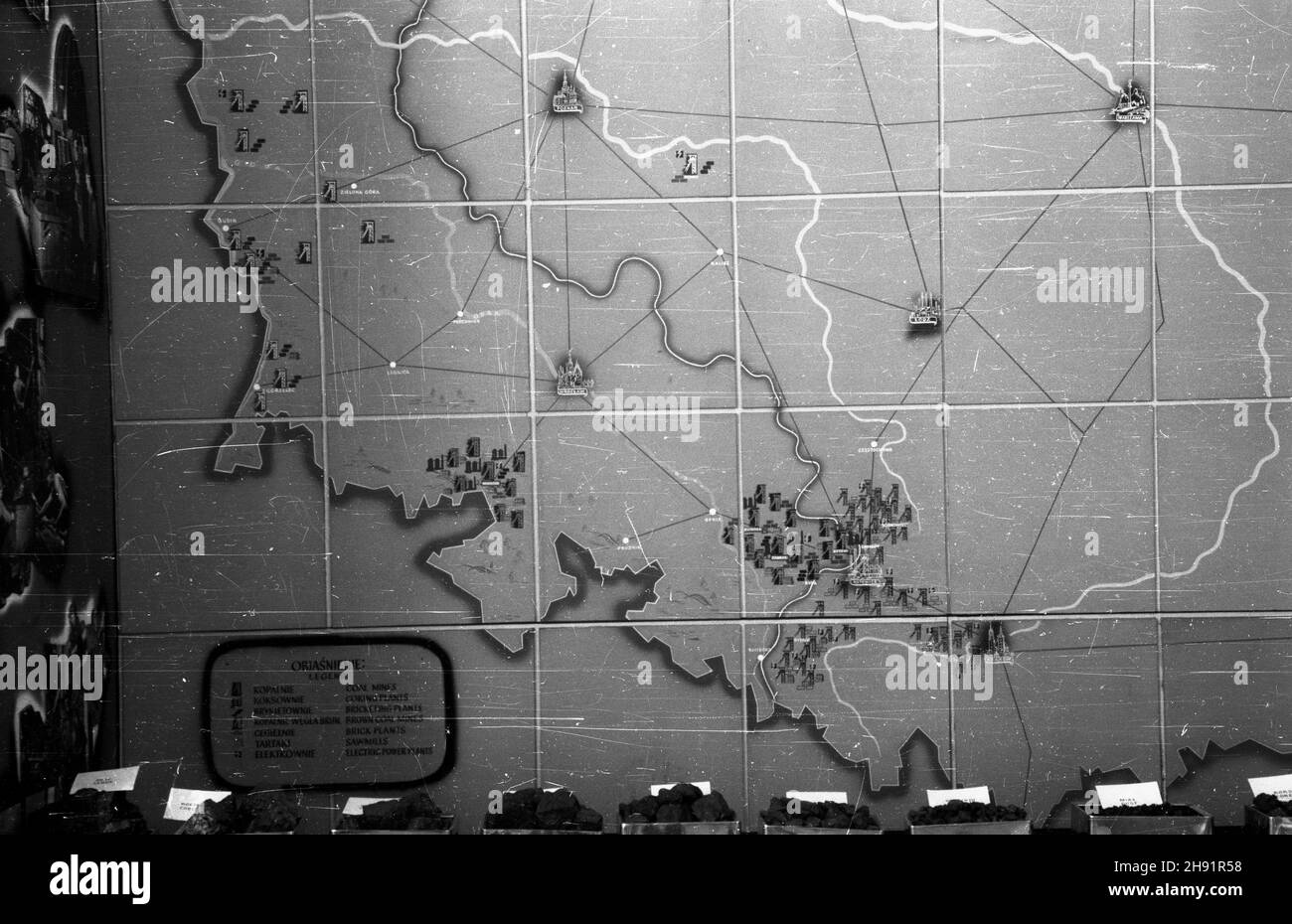 Warsaw mapa Black and White Stock Photos & Images - Alamy