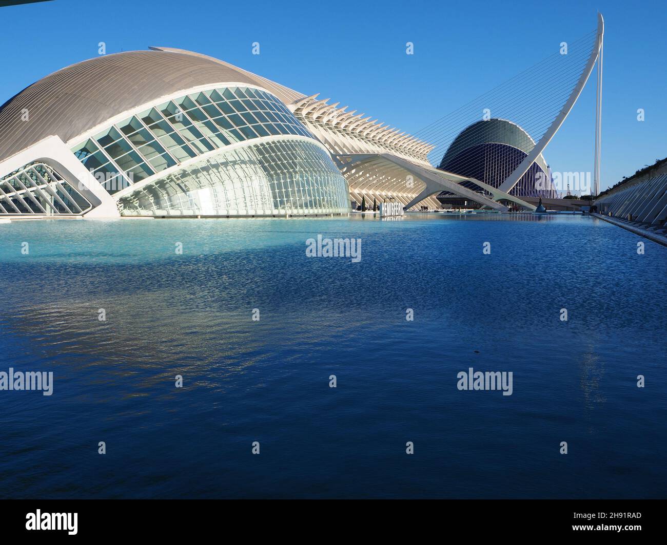 Wissenschaftsmuseum von valencia hi-res stock photography and images ...