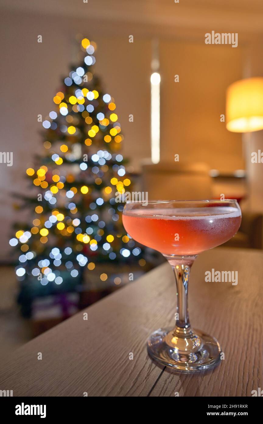 Pink champagne tree hi-res stock photography and images - Alamy