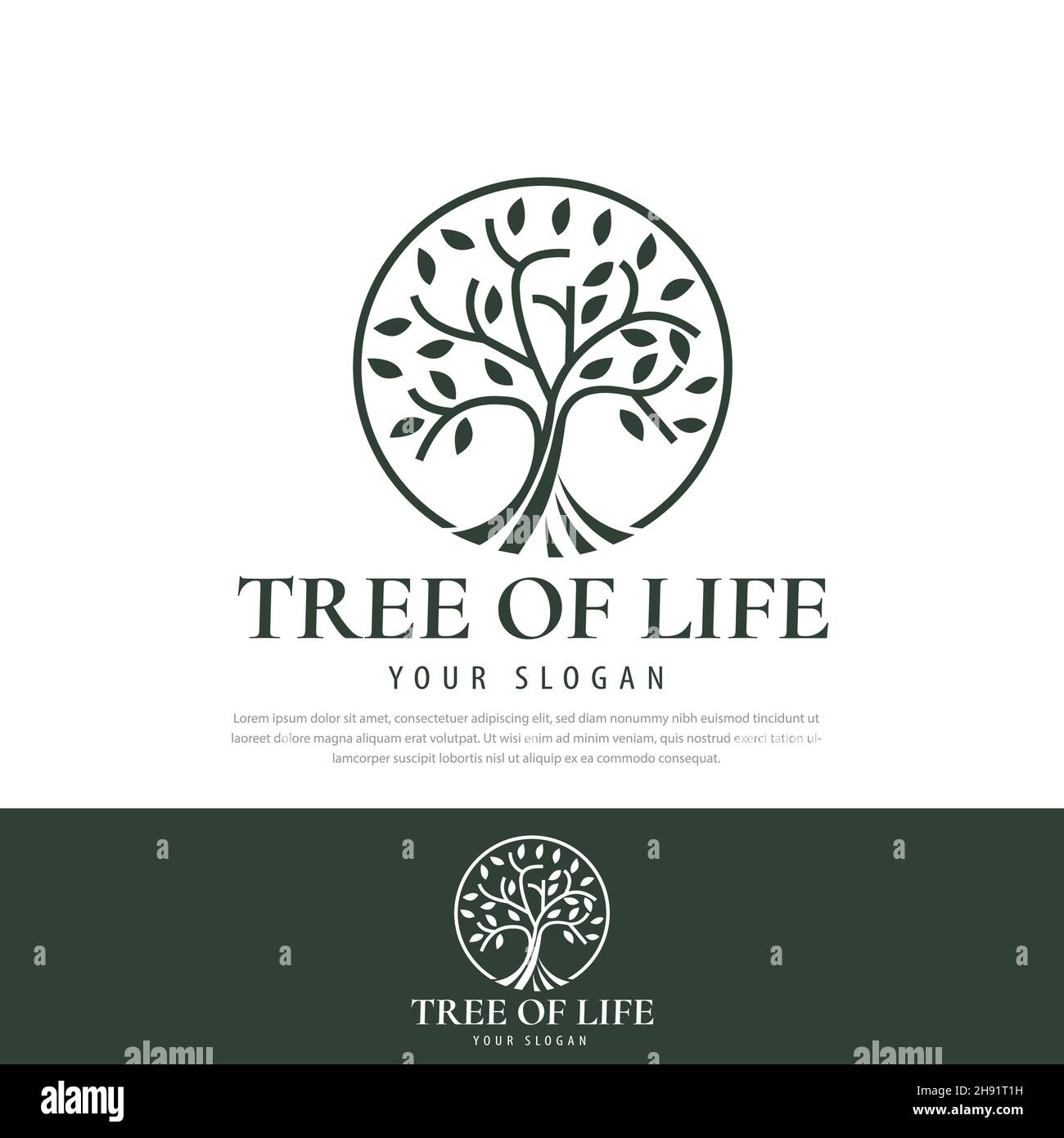 Abstract Tree Logo