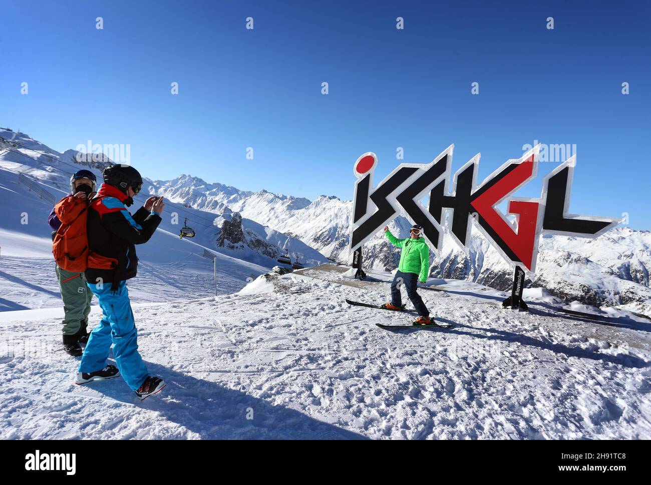 Ischgl logo hi-res stock photography and images - Alamy