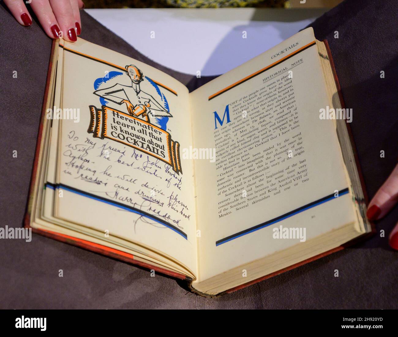 Christie’s, London, 3 December 2021. CRADDOCK, Harry (1876-1963), The ...