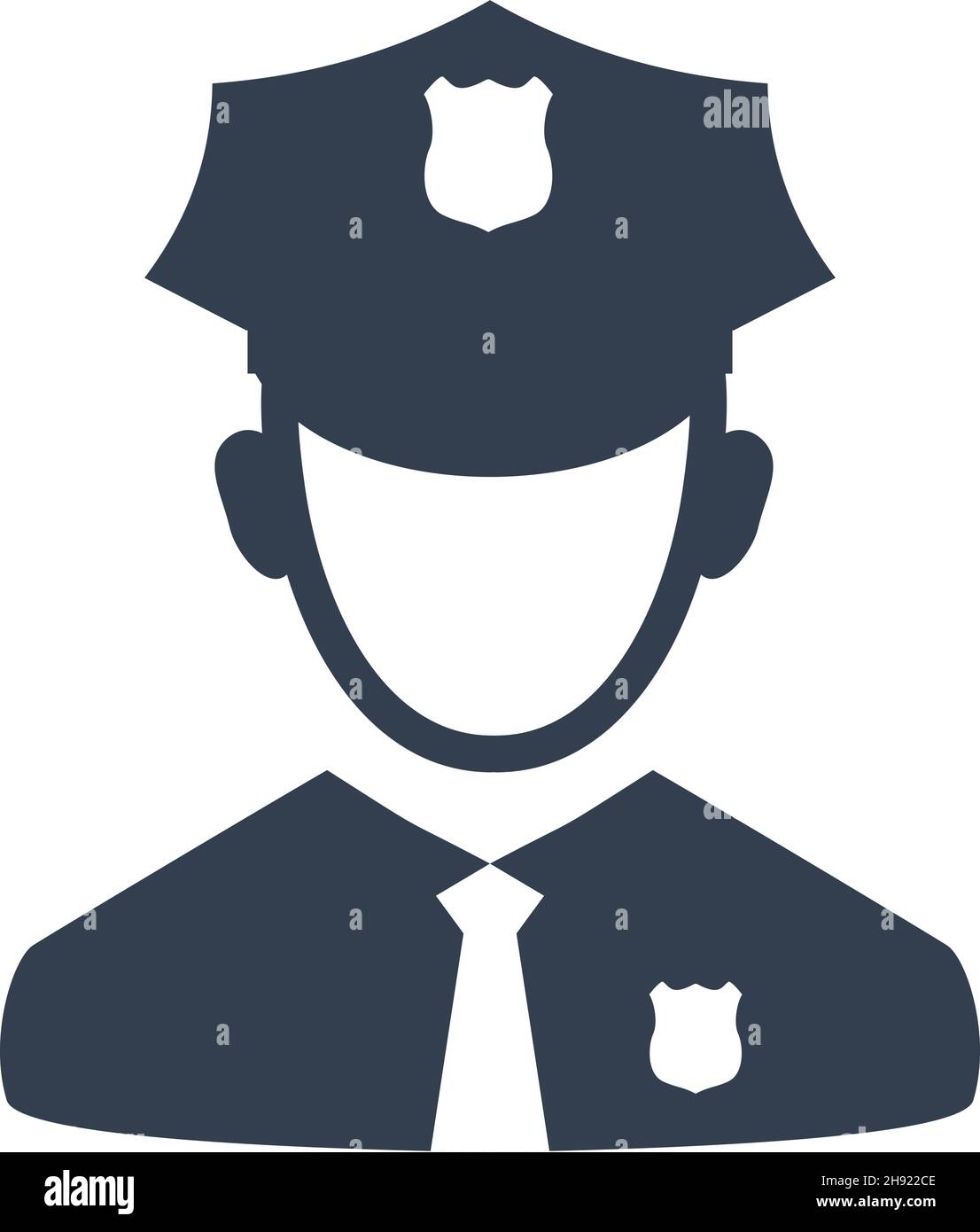 Policeman Avatar Icon Stock Vector Image & Art - Alamy