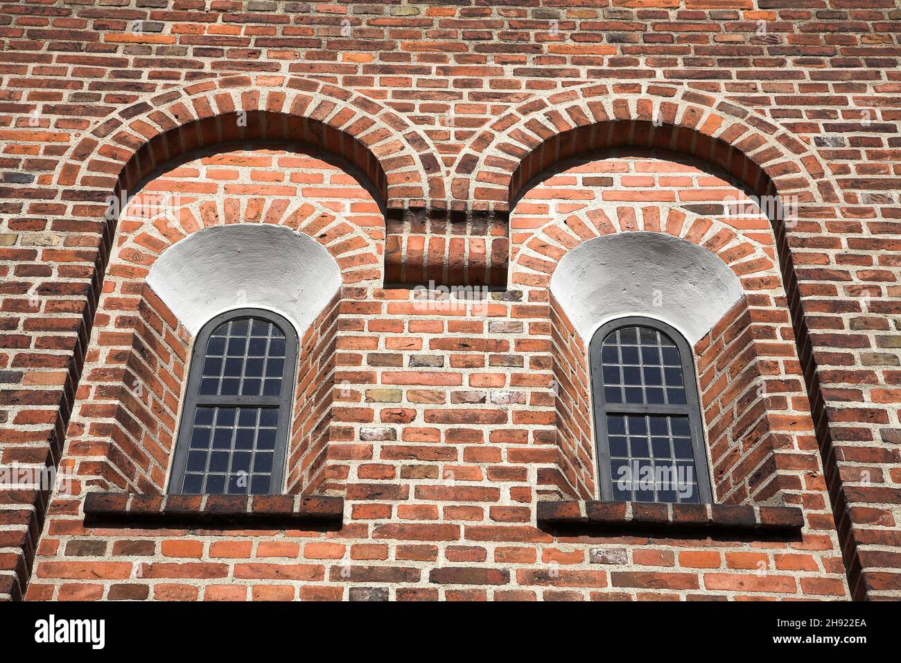 Pictures of a traditional Church in Denmark in Scandinavia Stock Photo ...