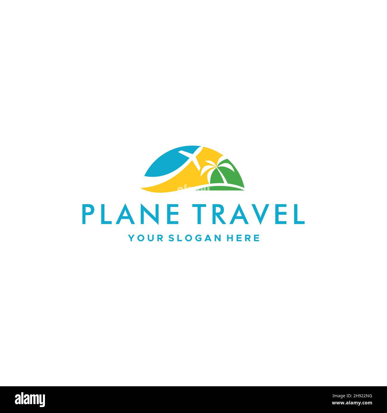 Modern plane Stock Vector Images - Alamy