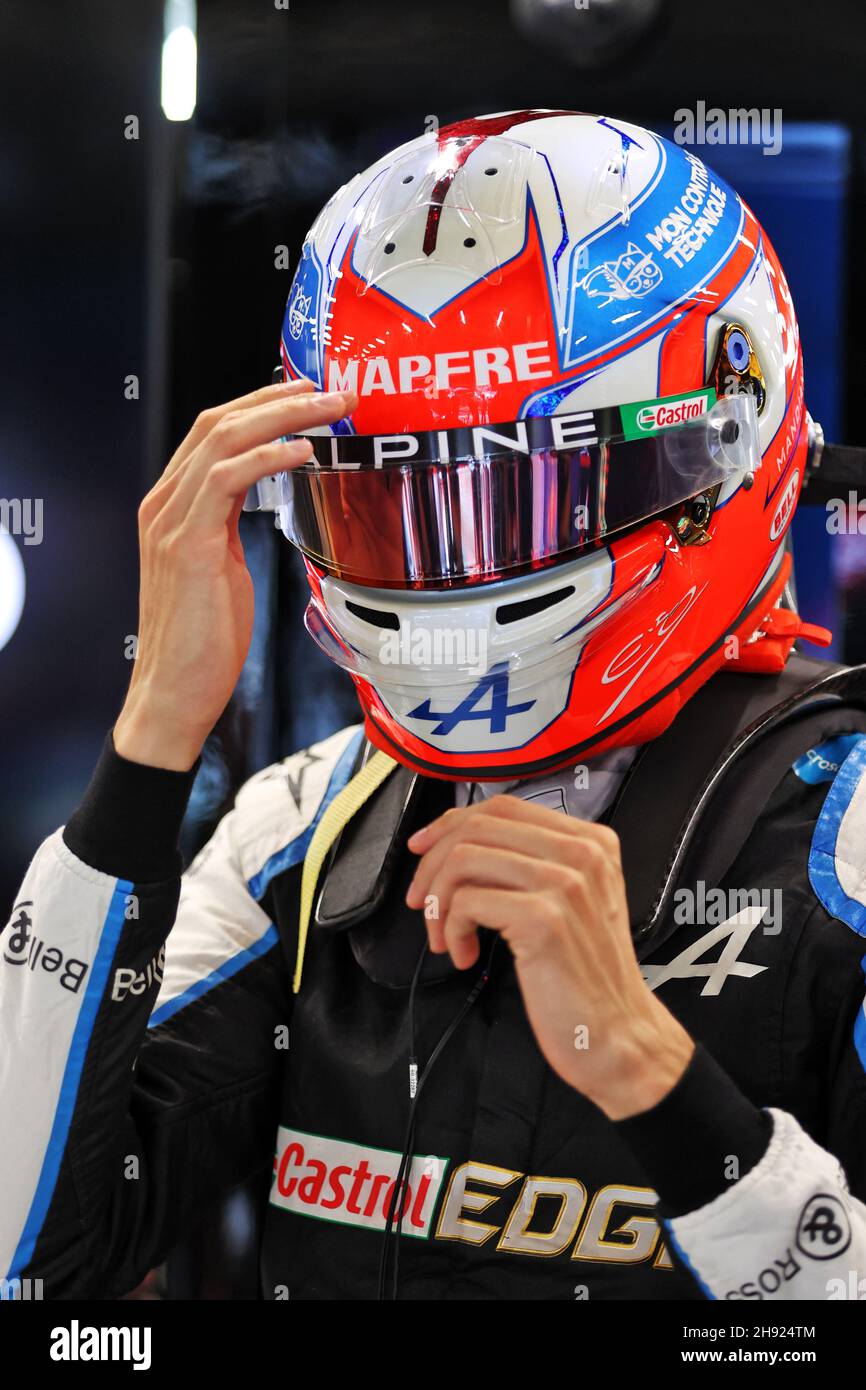 Jeddah, Saudi Arabia. 03rd Dec, 2021. Esteban Ocon (FRA) Alpine F1 Team ...