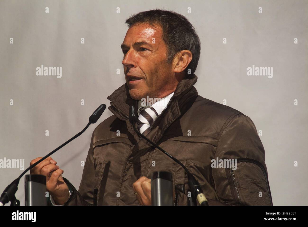 Vienna, Austria. September 23, 2008. Election campaign with Jörg Haider ...