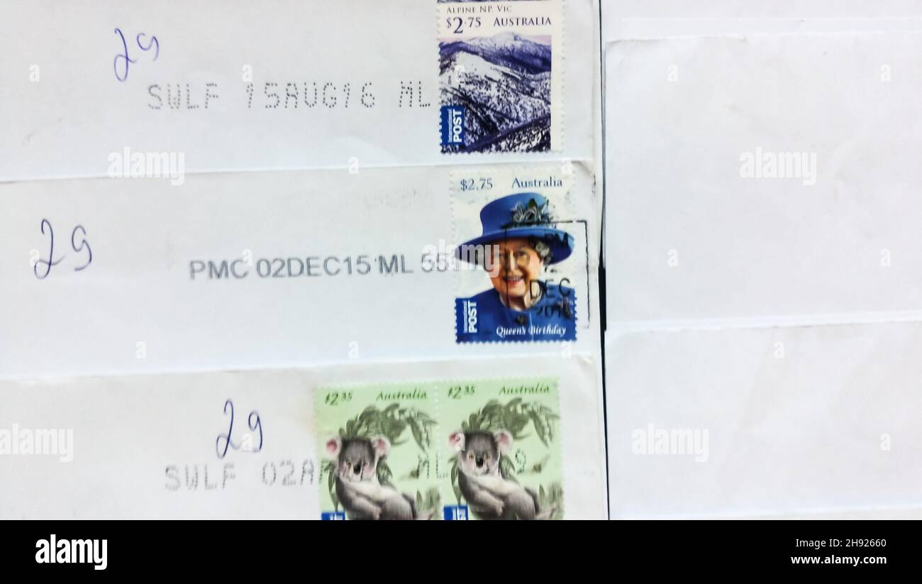 Postage paid australia hi-res stock photography and images - Alamy