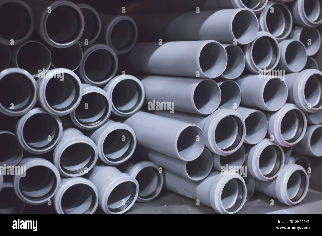 Plastic drainage piping hi-res stock photography and images - Alamy