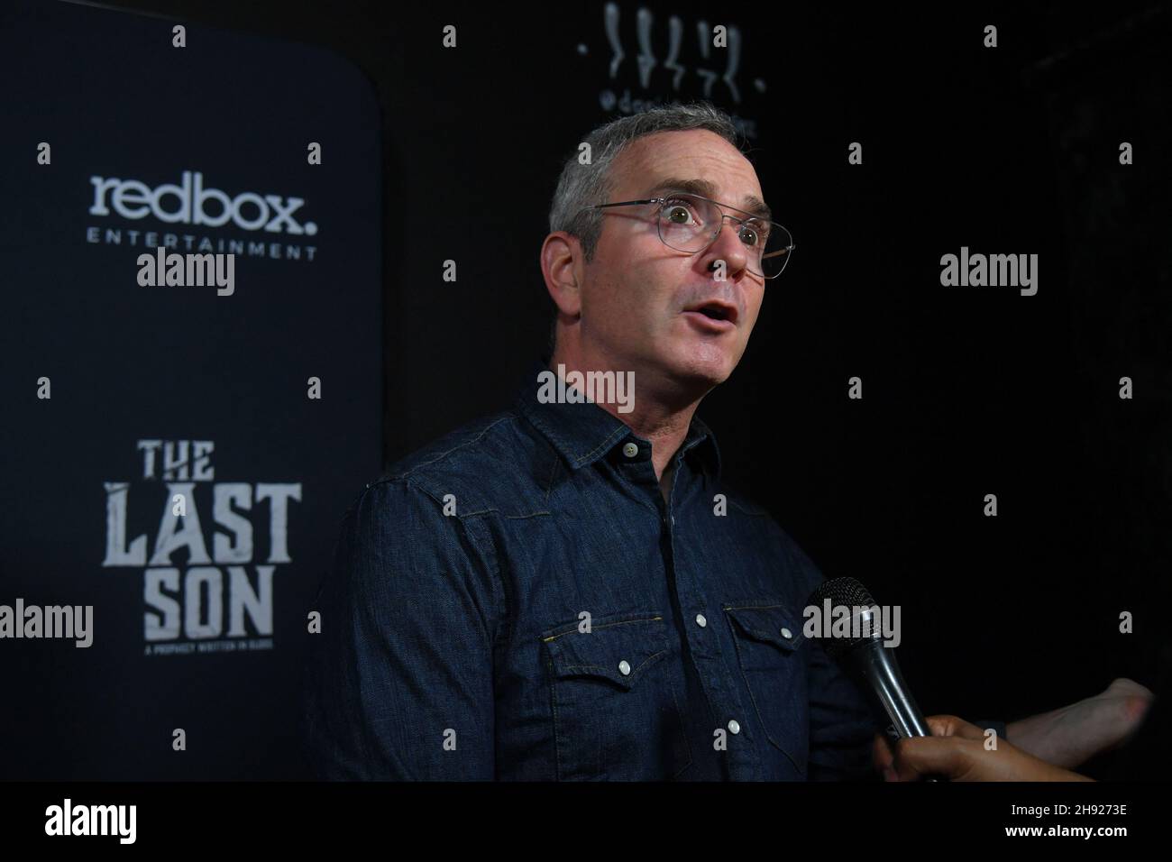 Tim Sutton attends the New York Premiere of "The Last Son" at iPic ...
