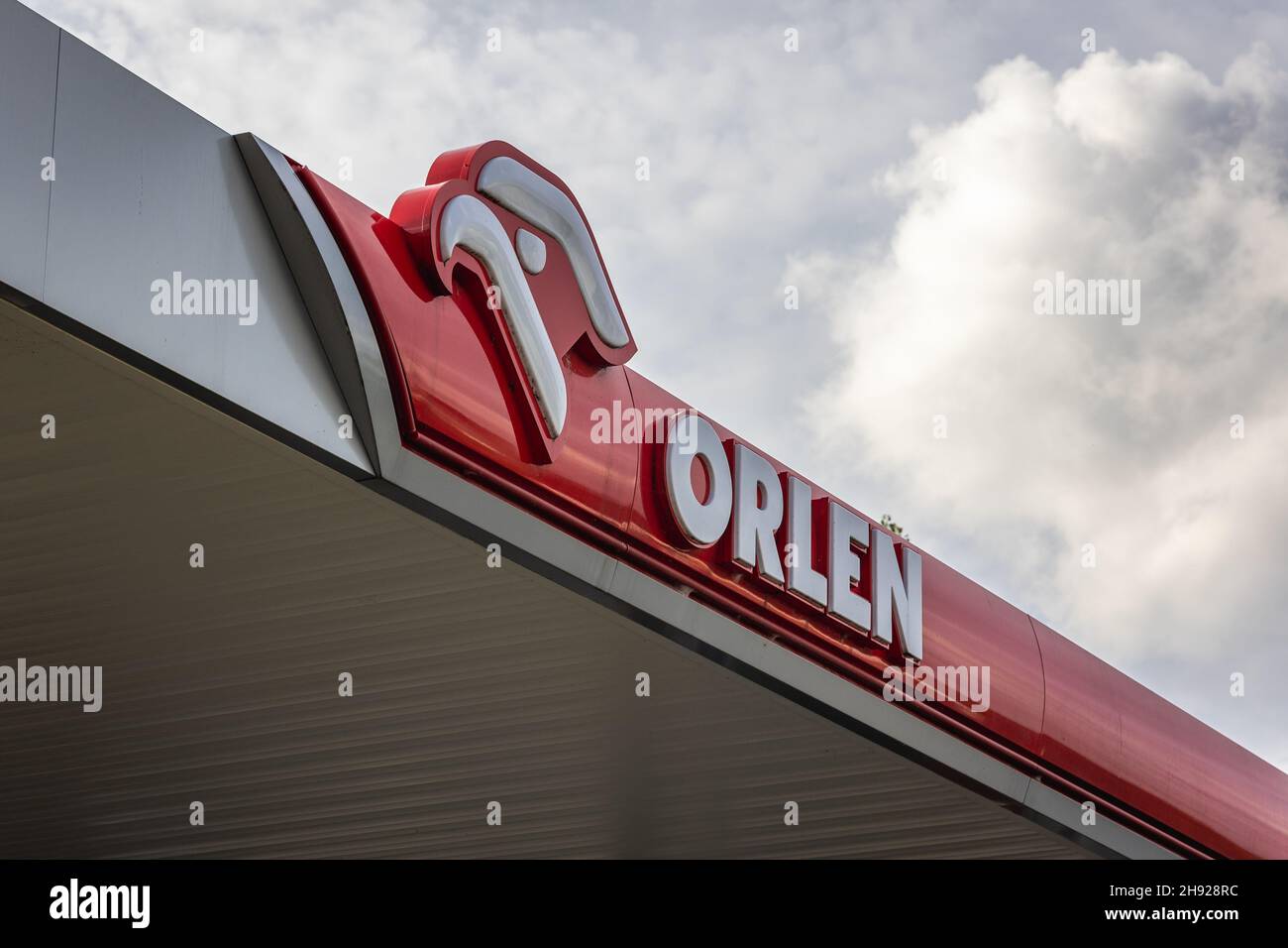 Orlen logo hi-res stock photography and images - Alamy