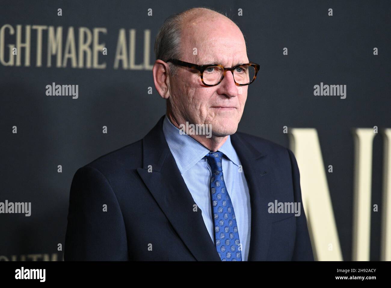 Richard Jenkins attends "Nightmare Alley" World Premiere at Alice Tully ...