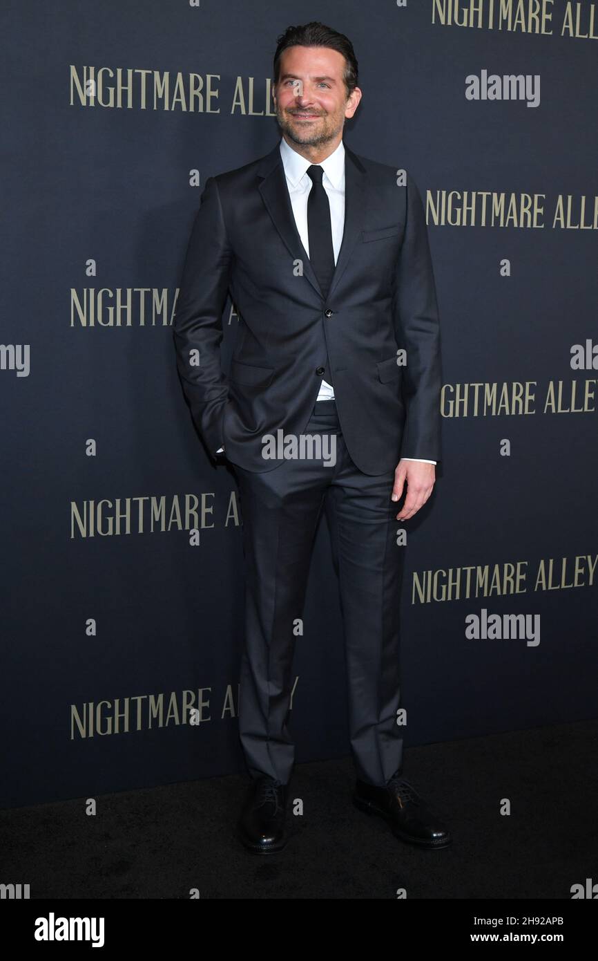 Bradley Cooper attends "Nightmare Alley" World Premiere at Alice Tully ...