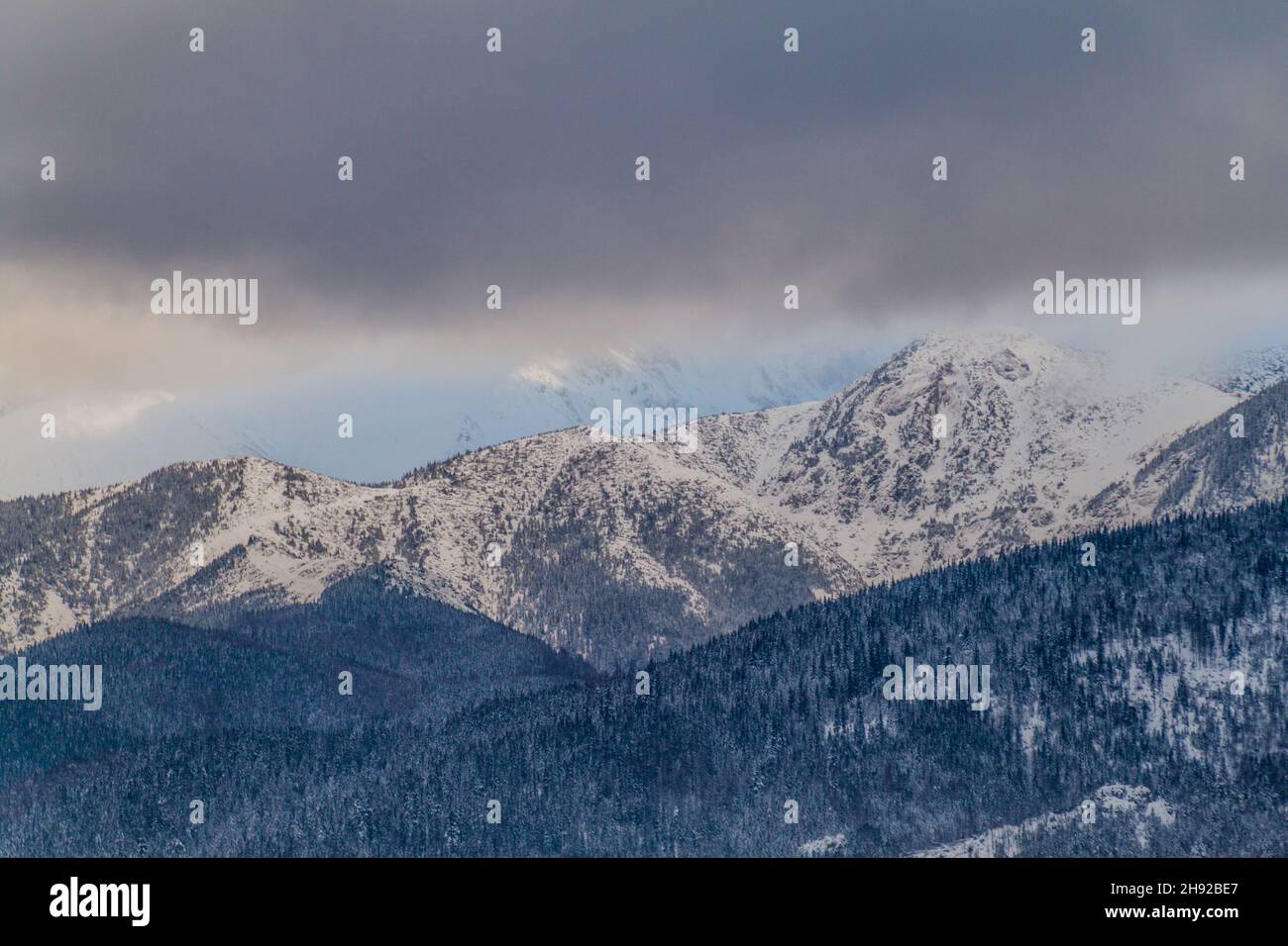 View tatra mountains winter hi-res stock photography and images - Alamy