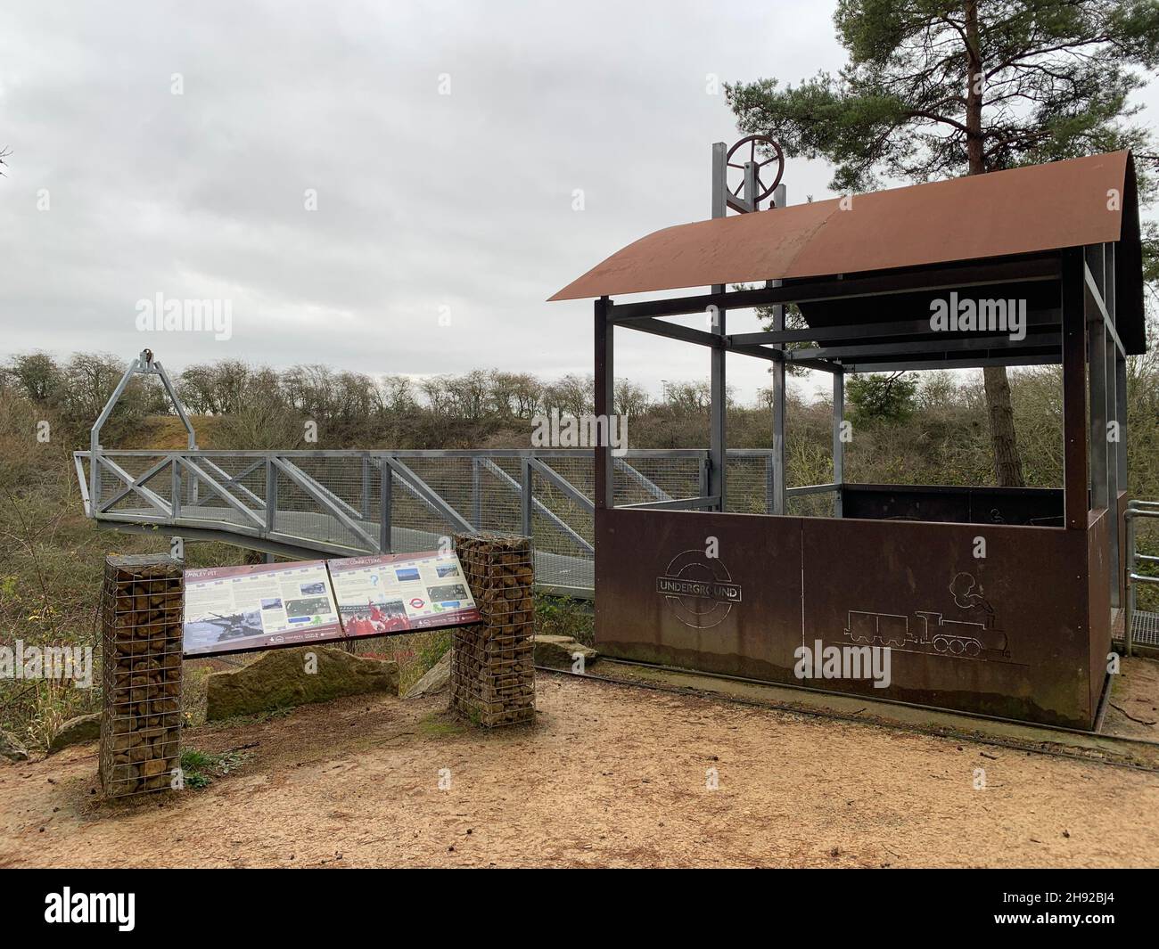 Irchester Country park and quarry Northamptonshire UK Stock Photo - Alamy