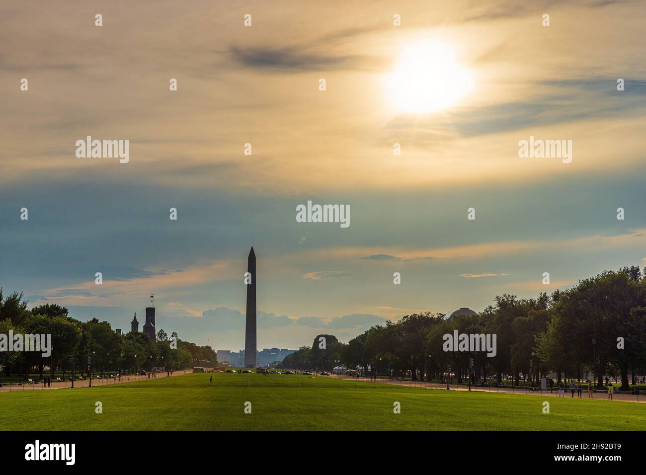 Washington dc monument skyline hi-res stock photography and images - Alamy