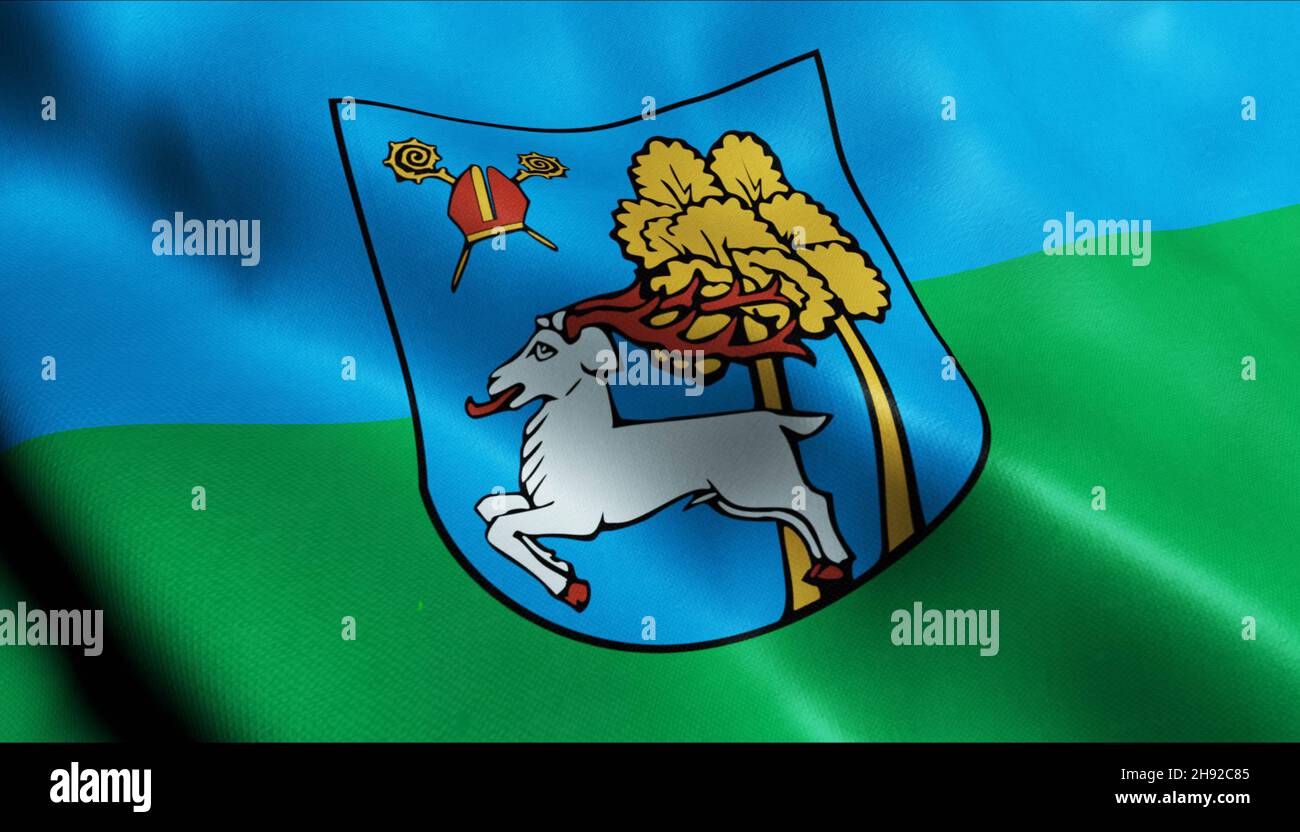 3d flag of elk city hi-res stock photography and images - Alamy