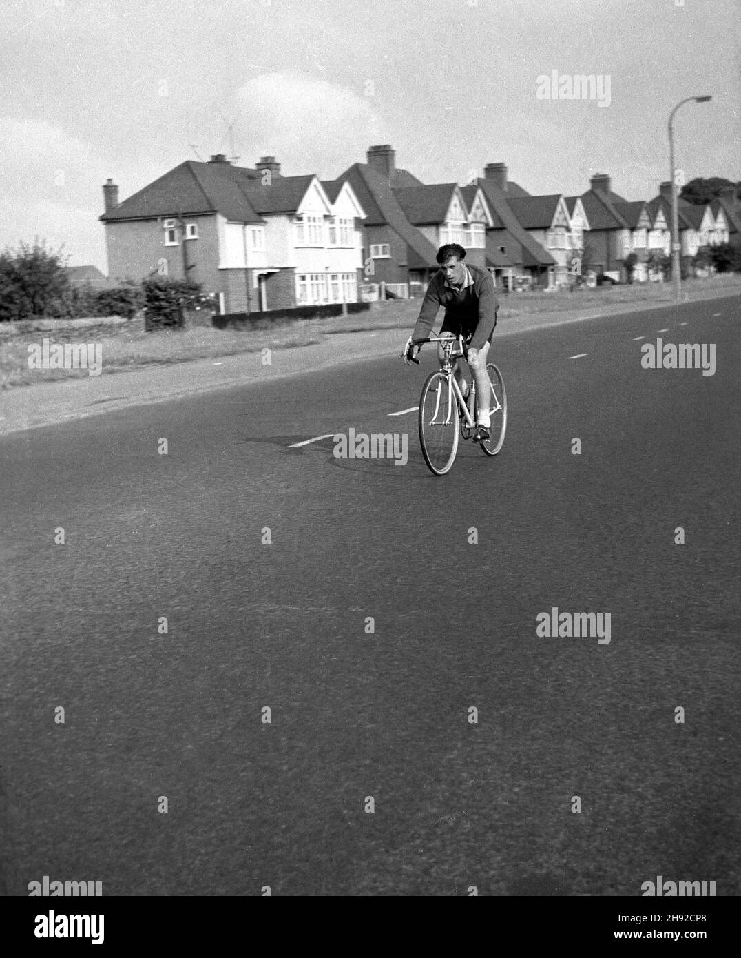 1960s racing bike Black and White Stock Photos & Images - Alamy