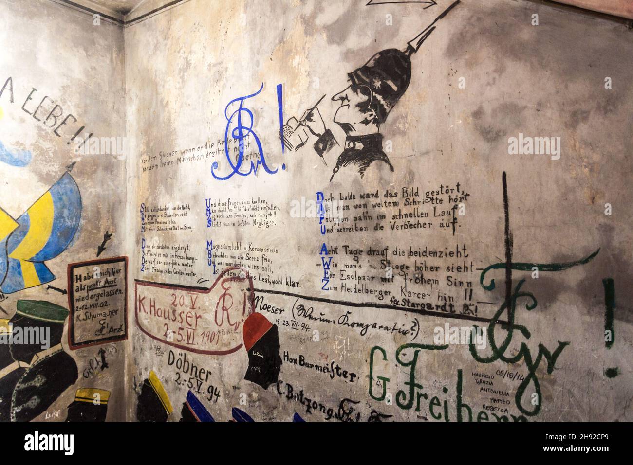 University heidelberg student prison hi-res stock photography and ...