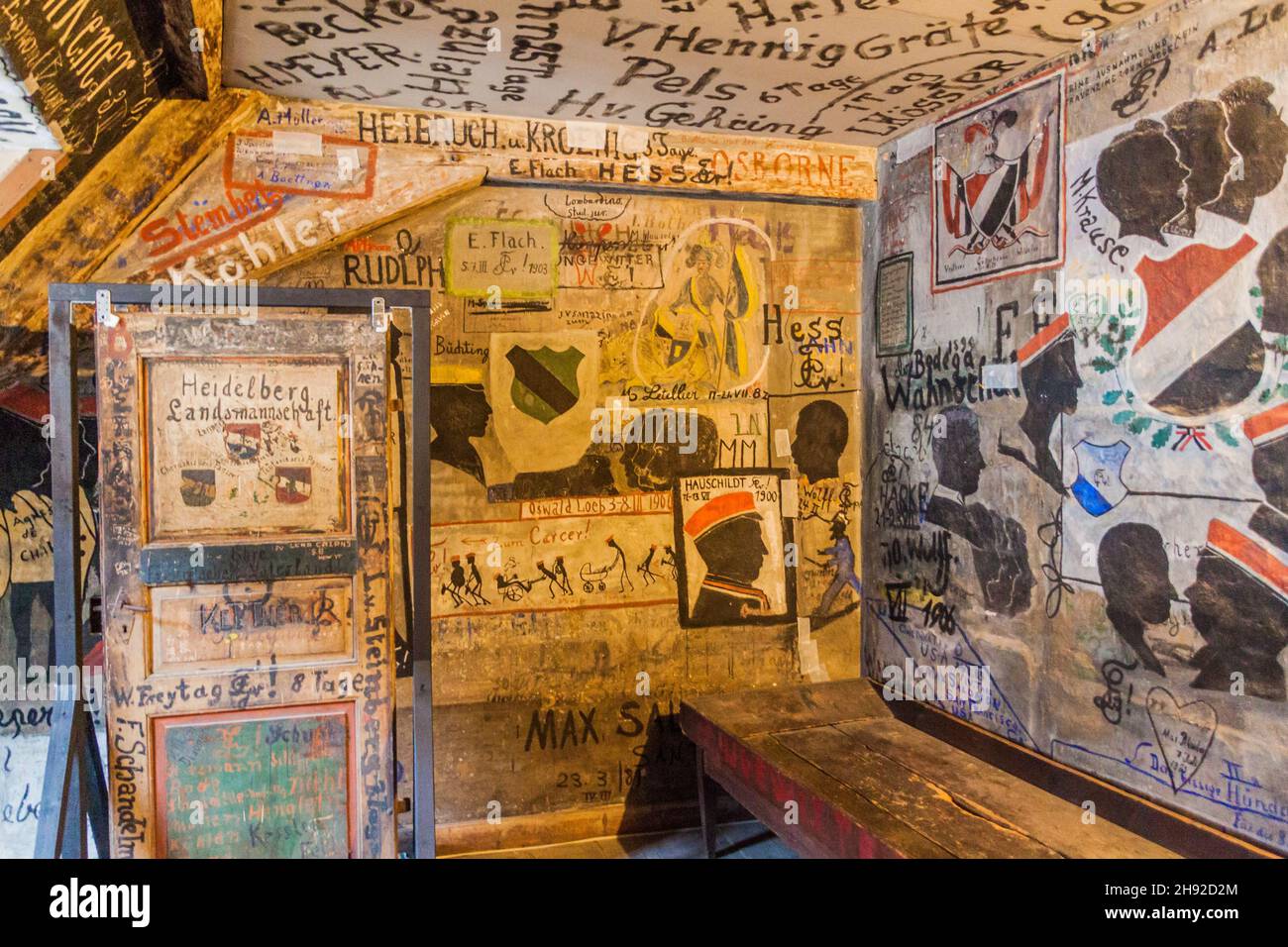 University heidelberg student prison hi-res stock photography and ...