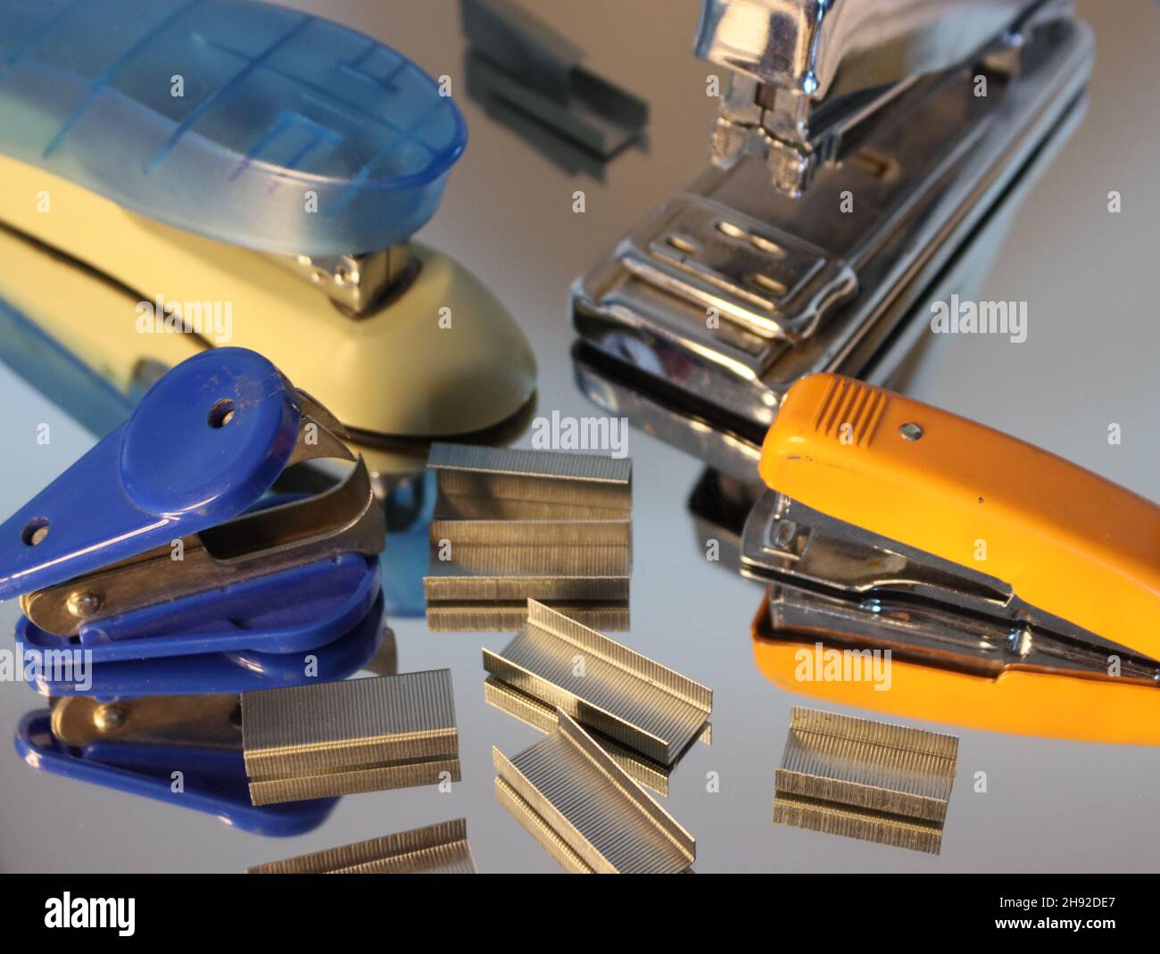 Office staplers hi-res stock photography and images - Alamy