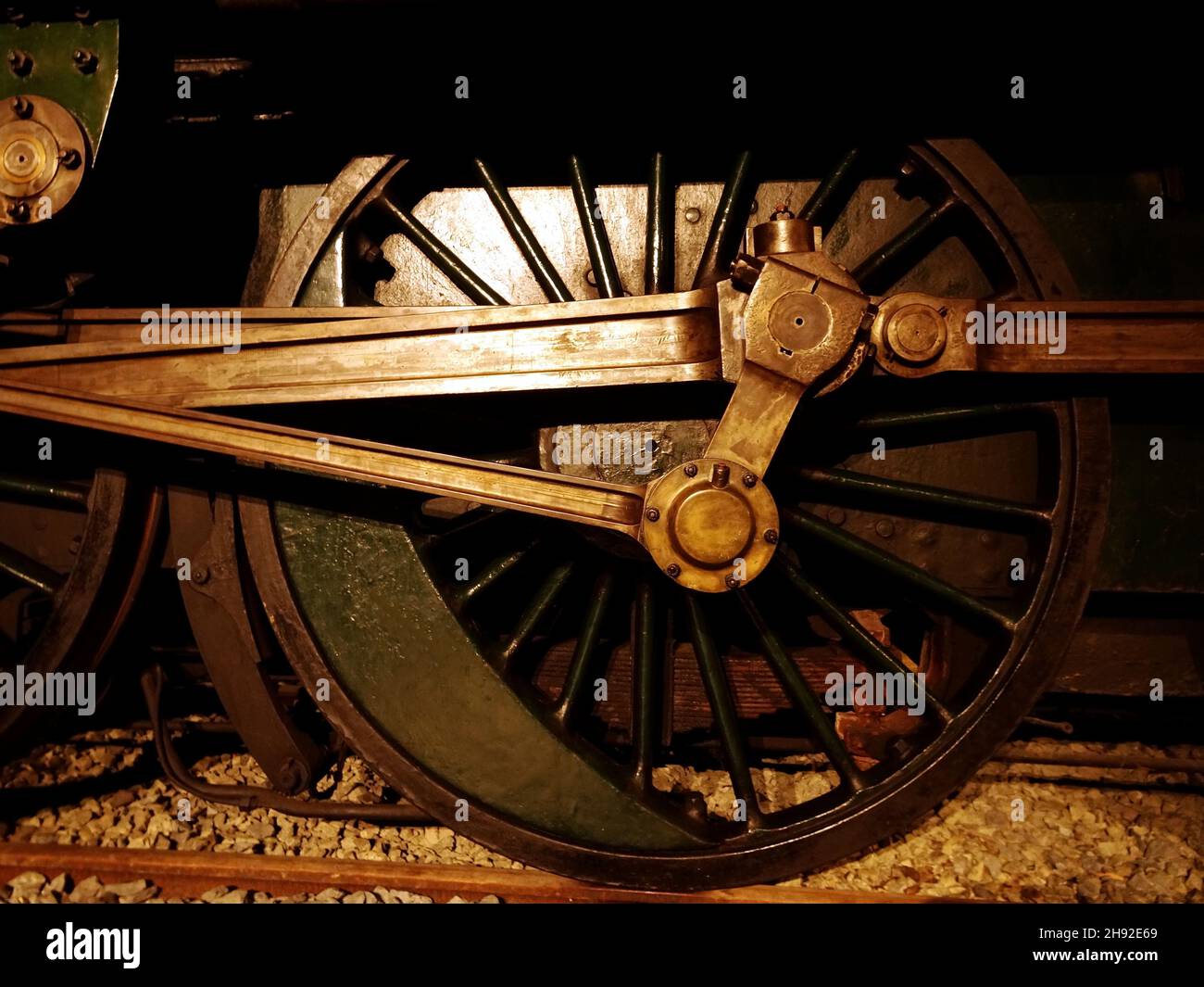 Steam locomotive wheel hi-res stock photography and images - Alamy