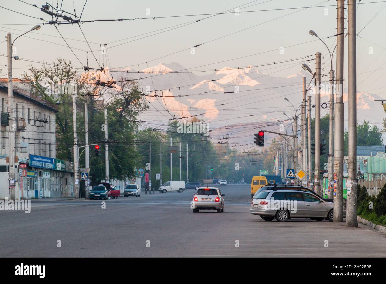 Bishkek trolley hi-res stock photography and images - Alamy