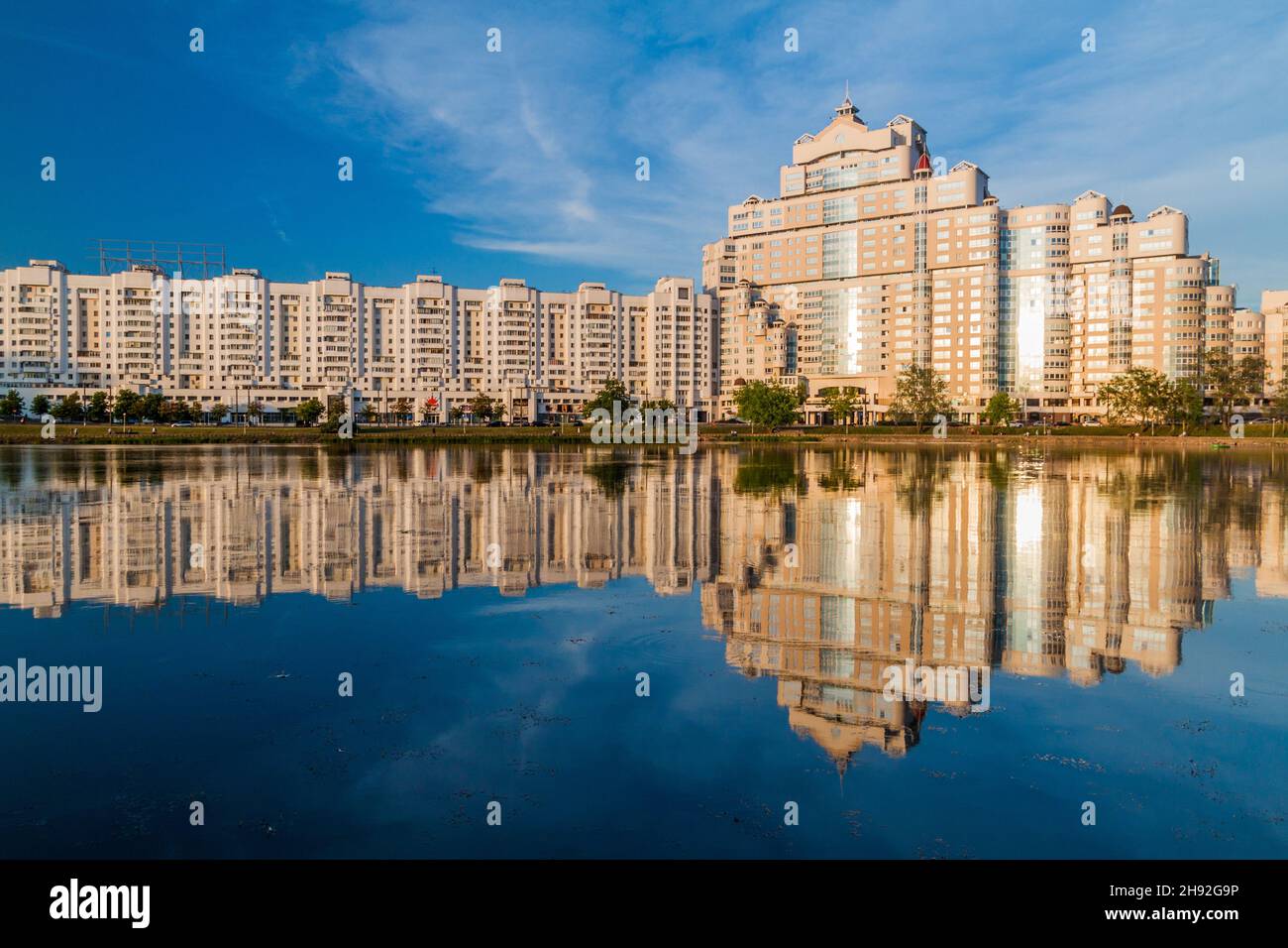 Downtown minsk buildings hi-res stock photography and images - Alamy
