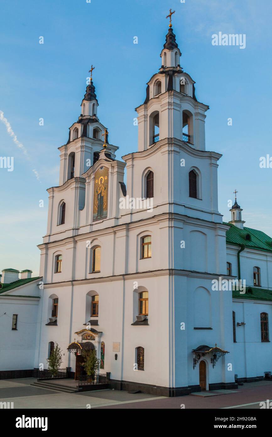 Holy Spirit Cathedral in Minsk, capital of Belarus Stock Photo - Alamy