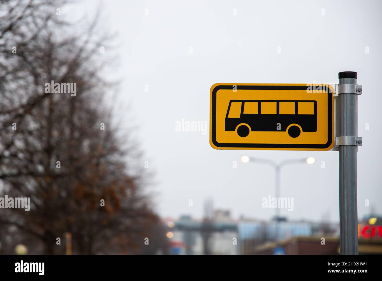 School bus information hi-res stock photography and images - Alamy
