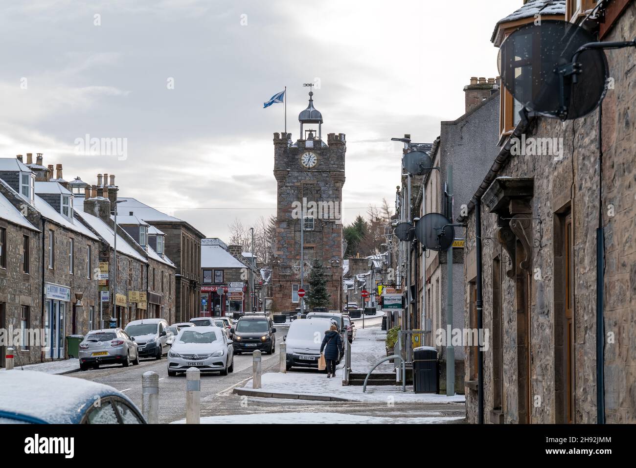 Dufftown clock tower hi-res stock photography and images - Alamy