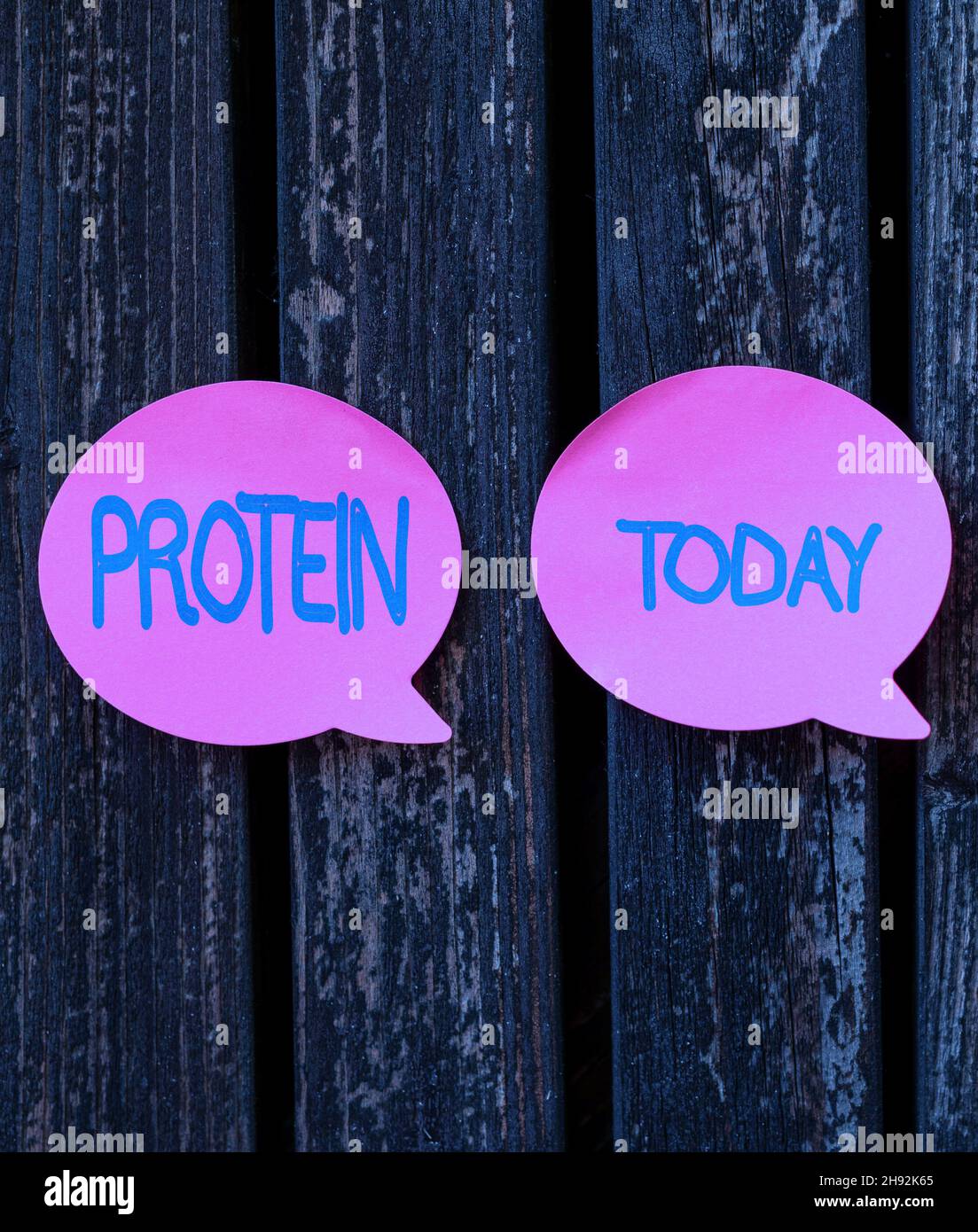 Conceptual caption Protein. Word Written on the low in fat or ...