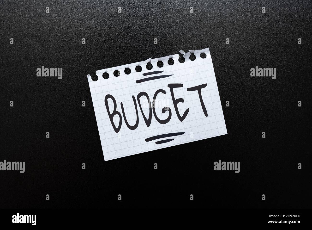 Text sign showing Budget. Business idea an estimate of income and expenditure for a set period ...