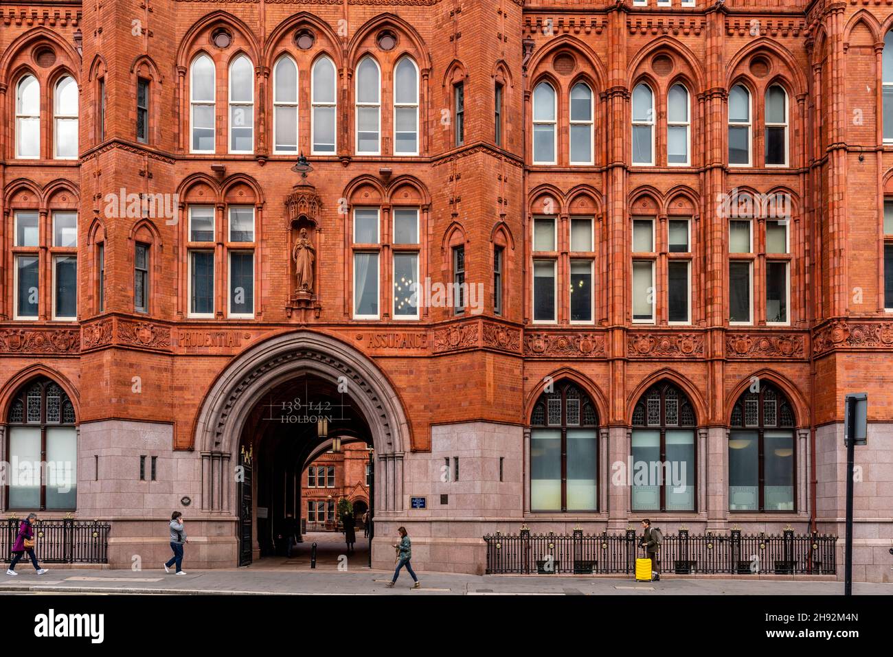 The Prudential Assurance Building, Holborn, London, UK Stock Photo - Alamy