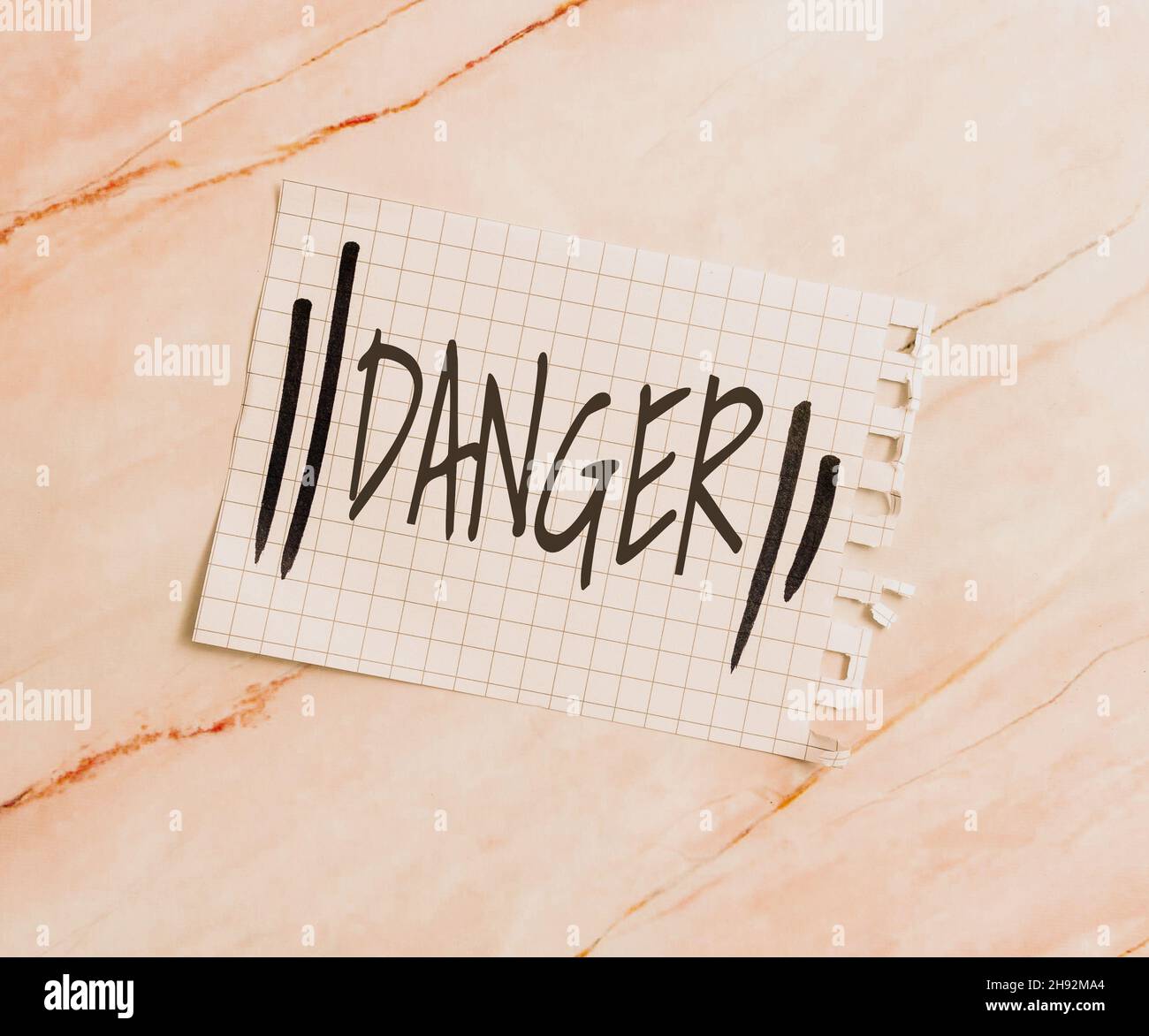 Danger unsafe area no unauthorized entry hi-res stock photography and ...