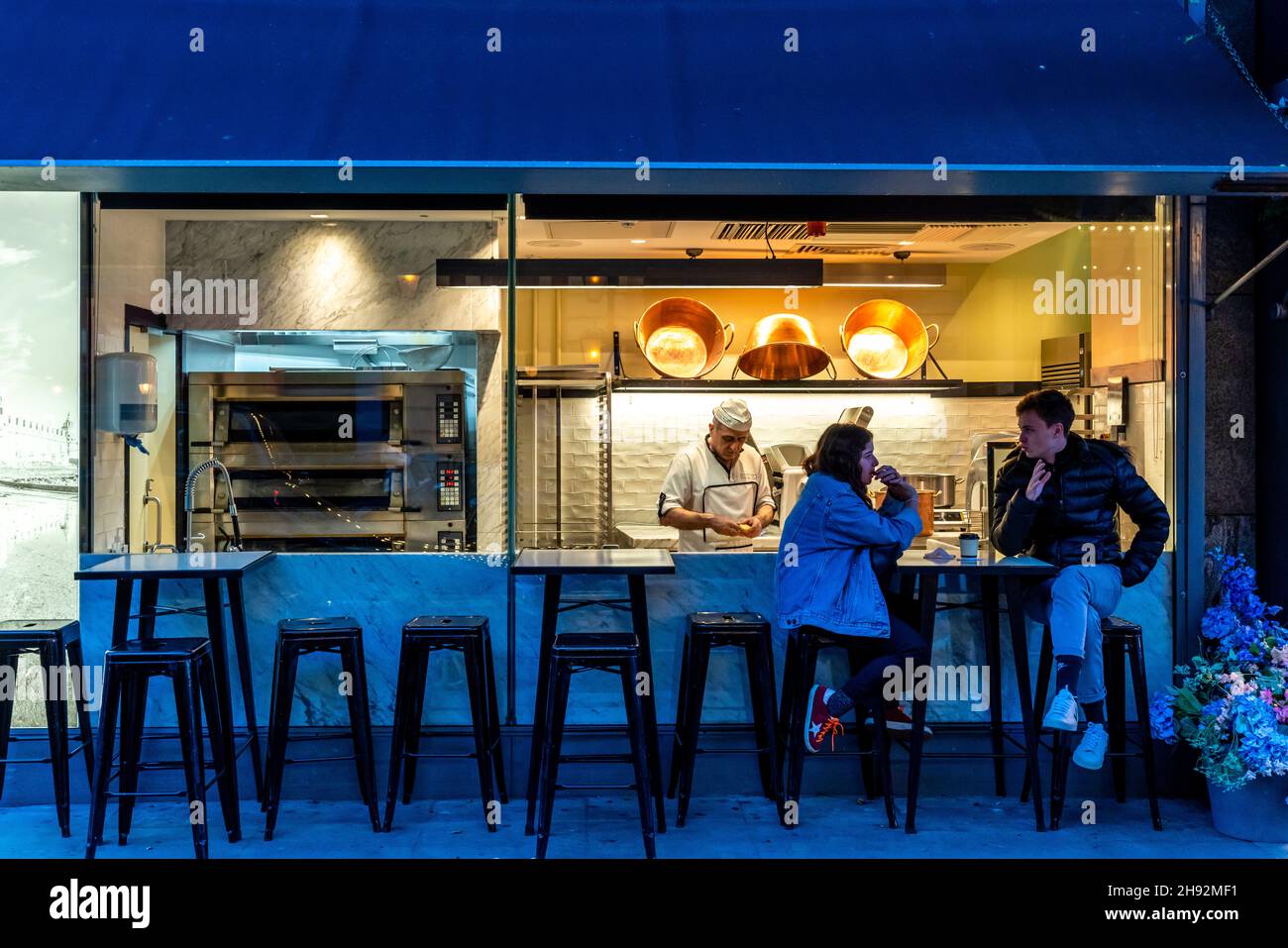 Santa Nata Portuguese Bakery, Covent Garden, London, UK Stock Photo - Alamy