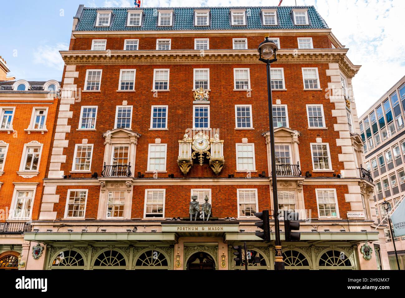 Fortnum & Mason Department Store, Piccadilly, London, UK Stock Photo ...