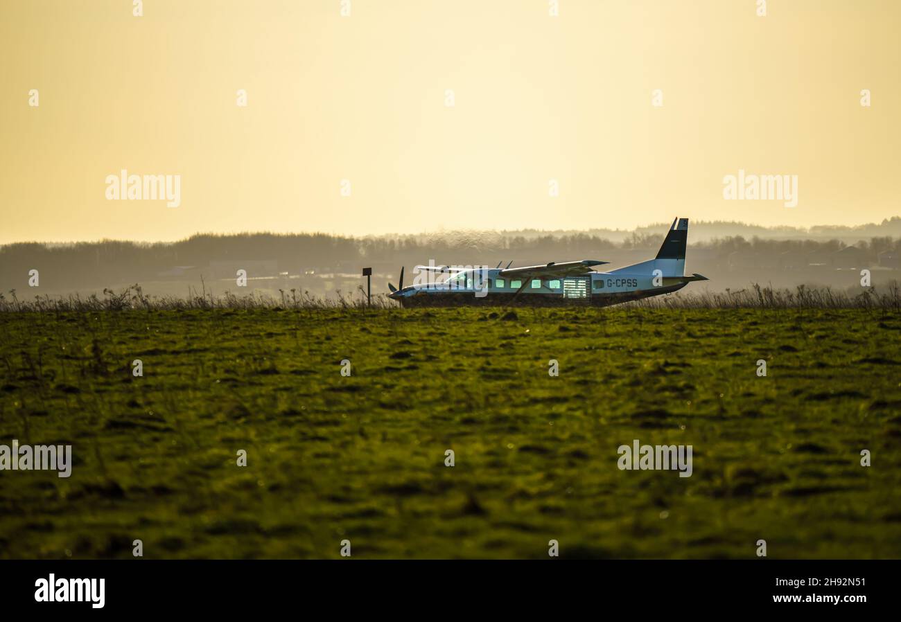 Cessna 208b Grand Caravan G-CPSS light aircraft fixed wing aeroplane ...